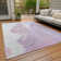 Bungalow Rose Machine Washable Indoor/Outdoor Xhevrie Lavender Rug - Wayfair Canada